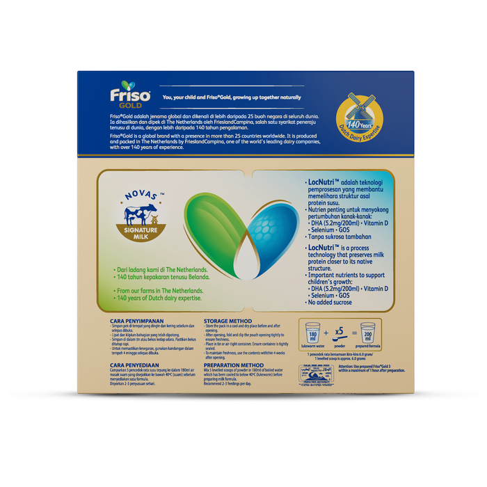 Friso Gold Step 3 1.2kg x 12 – Friso Gold Malaysia